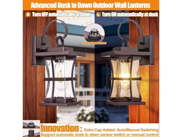 Click here for 2-Pack Dusk to Dawn Outdoor Lighting - Oil Rubbed... prices