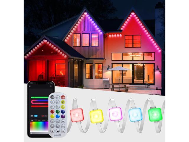 Click here for Permanent Outdoor Lights  100ft RGB Outdoor Christ... prices