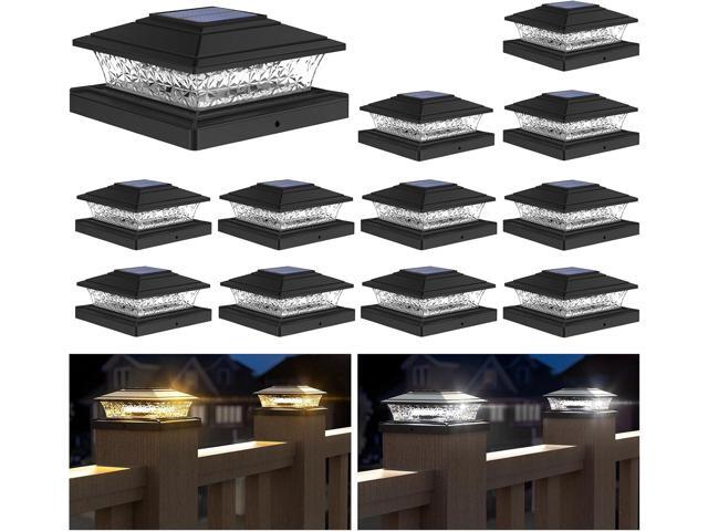 Click here for APONUO Solar Post Lights Outdoor  2 Lighting Modes... prices