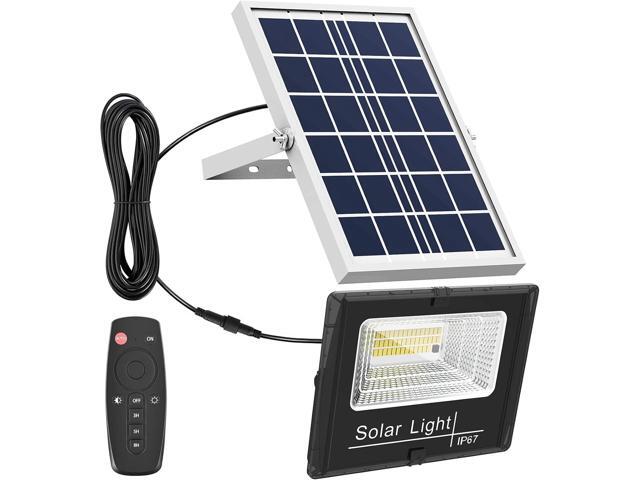 Click here for Solar Flood Light Outdoor Remote 6000K Bright Whit... prices