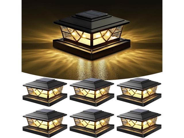 Click here for NIORSUN Solar Post Lights Outdoor 6 Pack  2 Modes... prices