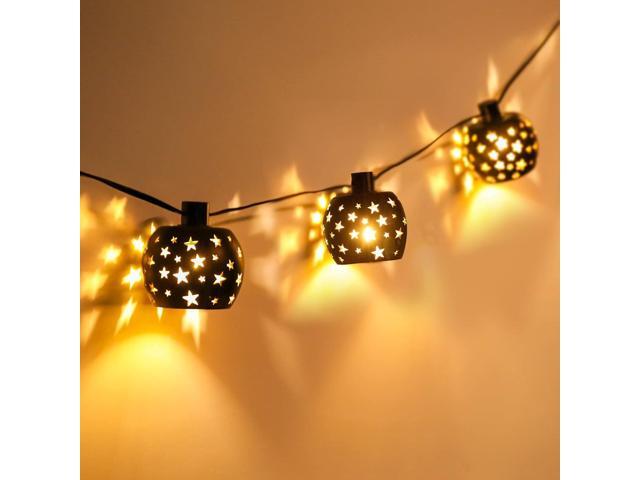 Click here for Lantern String Lights with 10 Clear G40 Bulbs and... prices