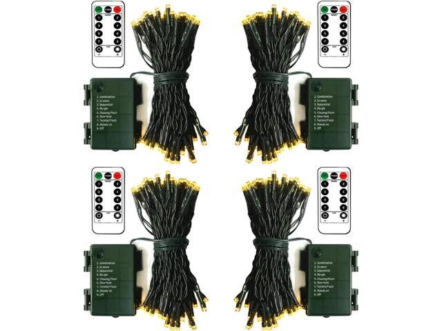Click here for ZAIYW Battery Operated String Lights 4 Pack 16.5Ft... prices
