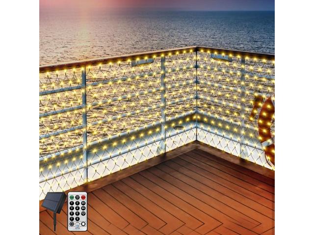 Click here for 20X6.6FT Large Solar Net Lights Outdoor Christmas... prices