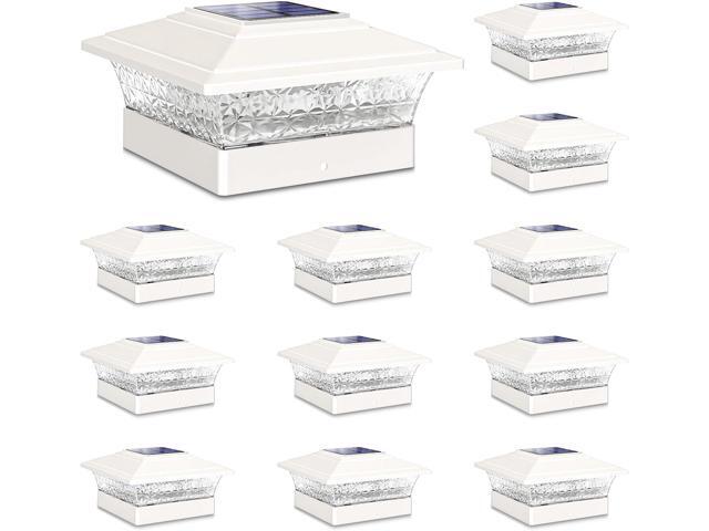 Click here for Solar Post Cap Lights Outdoor 12pack  Waterproof F... prices