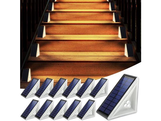 Click here for Solar Step Lights Outdoor Waterproof IP67  12 Pack... prices