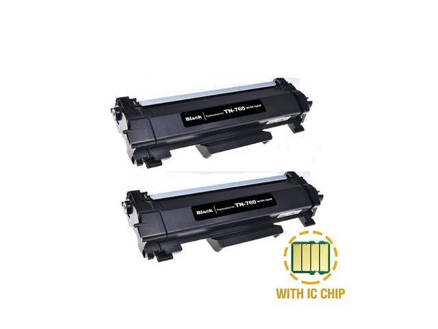 Click here for 2 PK TN760 with chip toner For Brother DCP-L2550DW... prices