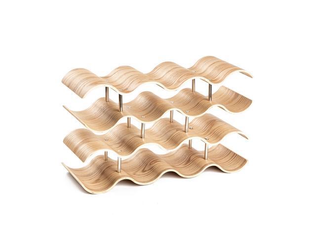 Click here for Asian Home 14 Bottle 4-Tier Wave Desktop Wine Rack... prices