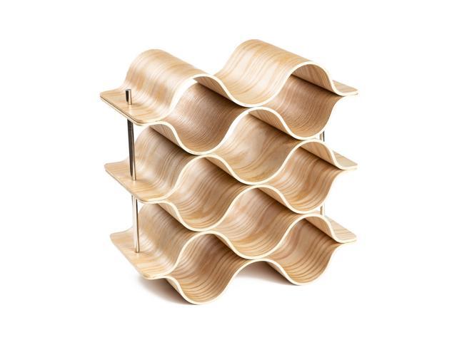 Click here for Asian Home 9 Bottle 6-Tier Wave Desktop Wine Rack... prices