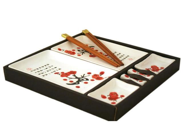 Click here for Contemporary Dinnerware 8 PCS Sushi Dinner Set For... prices