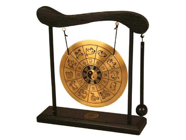 Click here for Asian Home Zen Art Brass Feng Shui Desktop Gong prices