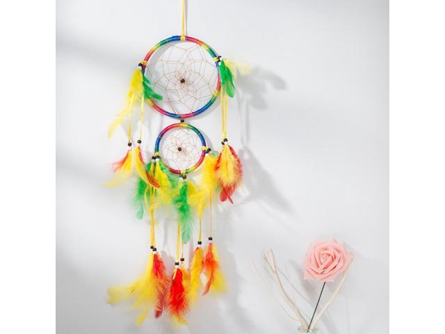 Click here for THY COLLECTIBLES 18 Traditional Rainbow Dream Catc... prices