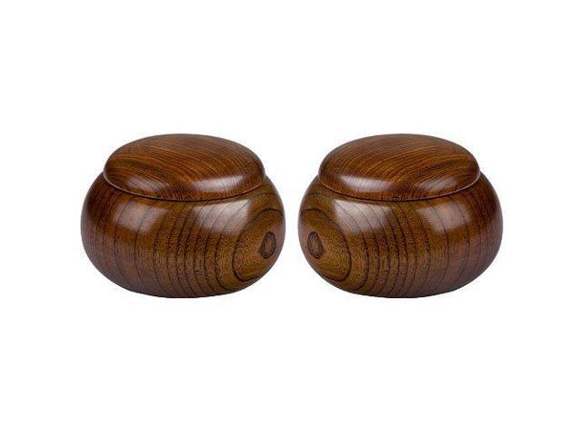 Click here for THY COLLECTIBLES Pair of 2 Wooden Go Game Pieces H... prices