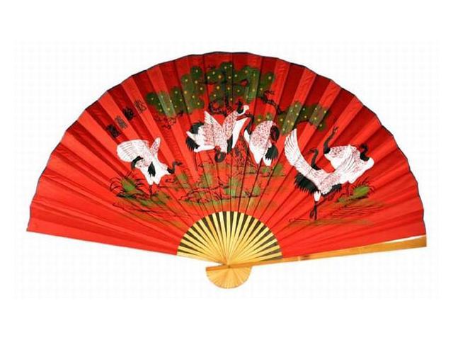 Click here for Classic 35 Oriental Feng Shui Handpainted Wall Fan... prices