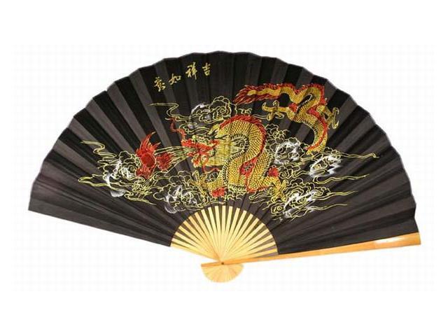 Click here for Classic 35 Oriental Feng Shui Handpainted Wall Fan... prices