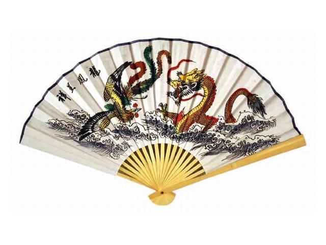 Click here for Classic 20 Oriental Feng Shui Handpainted Wall Fan... prices