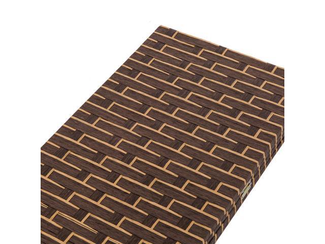 Click here for Freestanding Woven Bamboo 4 Panels Hinged Privacy... prices