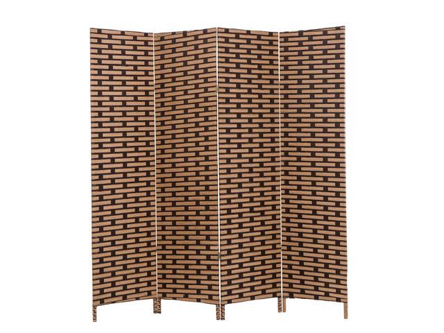 Click here for Decorative Freestanding Woven Bamboo 4 Panels Hing... prices