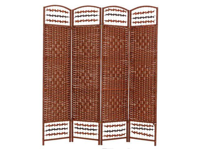 Click here for Decorative Freestanding Woven Bamboo 4 Panels Hing... prices