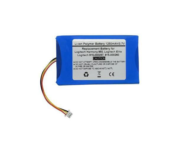 Click here for 3.7V/1250mAh Battery for Logitech Harmony 950 Logi... prices