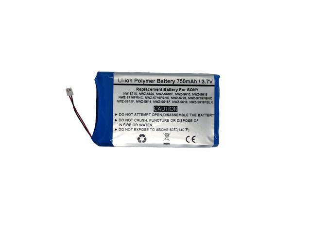 Click here for 3.7V/750mAH Replacement Battery for Sony NW-S710... prices
