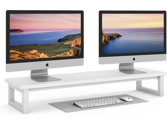 Click here for Dual Monitor Stand Riser  39Inch Large Monitor Sta... prices