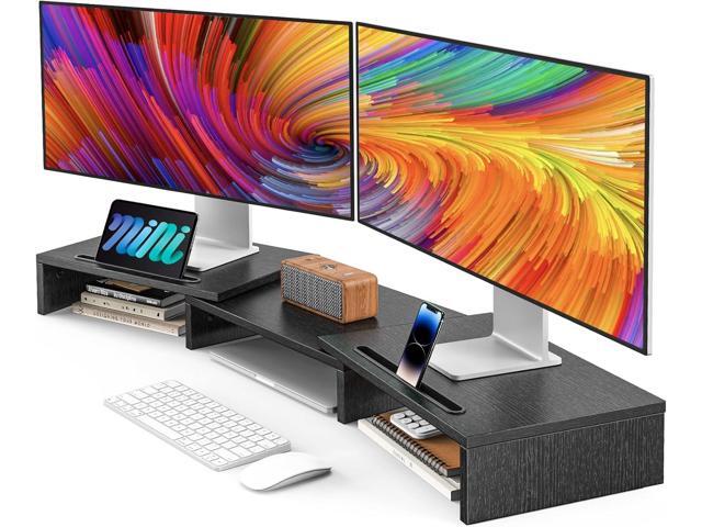 Click here for AMERIERGO Dual Monitor Stand Riser for 2 Monitors... prices