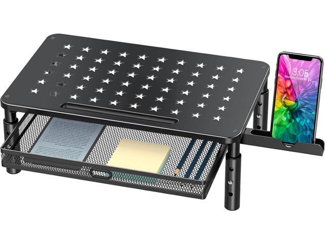 Click here for Zimilar Monitor Stand Riser with Metal Mesh Drawer... prices