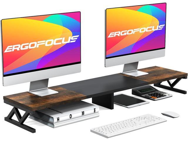 Click here for Dual Monitor Stand Riser  Large Wood Monitor Riser... prices