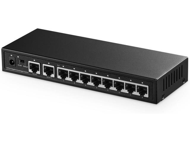 Click here for Binardat 10 Port Gigabit Ethernet Switch  8 Ports... prices