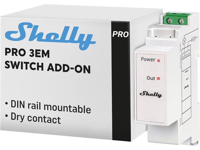 Click here for Shelly Pro 3EM Switch Add-On Add-On Pro 3EM Dry Co... prices