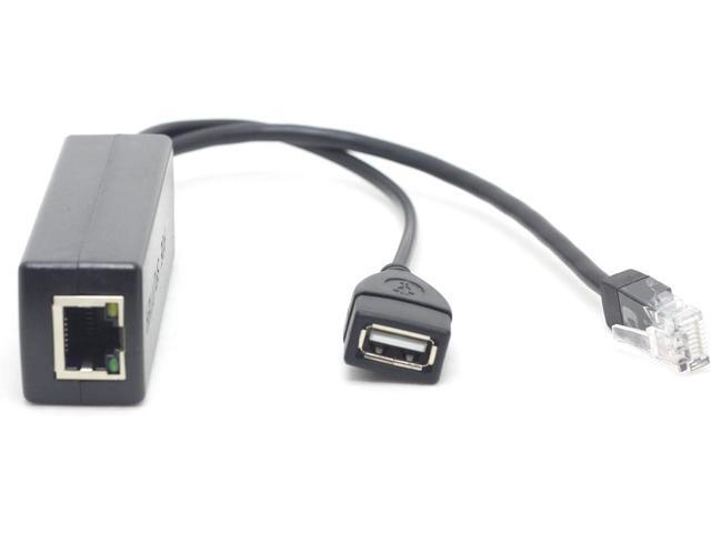Click here for Active PoE Splitter 48V to 5V 2.4A USB Type A Fema... prices