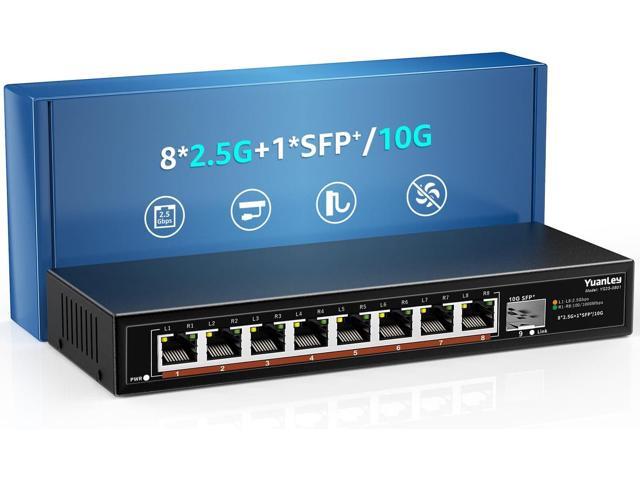 Click here for 8 Port 2.5G Unmanaged Desktop Ethernet Switch with... prices