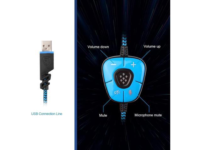 Click here for SADES SA902 Stereo Gaming Headset 7.1 USB Surround... prices