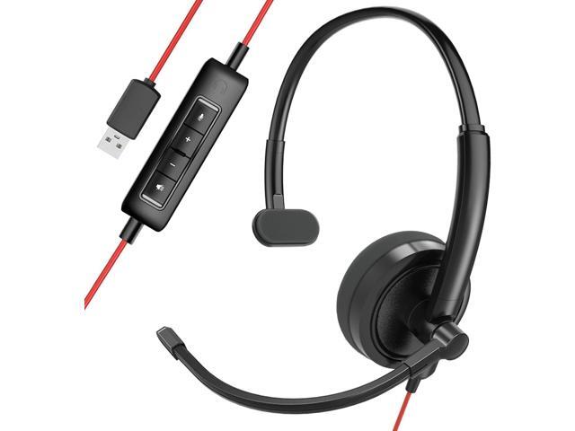 Click here for HROEENOI Premium USB Wired Headset with Noise-Canc... prices