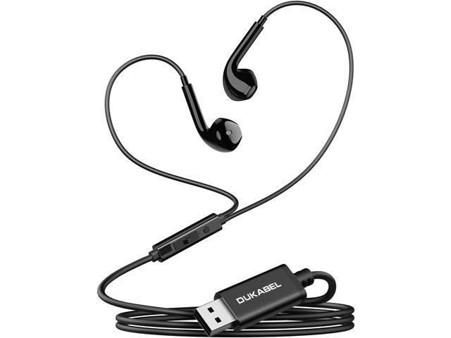 Click here for DUKABEL USB Wired Earbuds  USB Headphone with Mic... prices