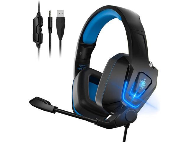 Click here for YOTMS Gaming Headset for PS5 PS4 PC Wired Headset... prices