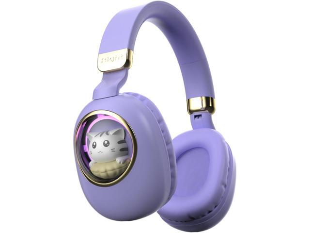 Click here for Purple Kids Bluetooth Headphones Wired with Microp... prices