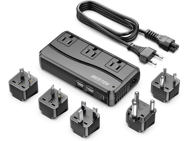 Click here for BESTEK 250W Power Converter 3-Outlet and 4-Port US... prices
