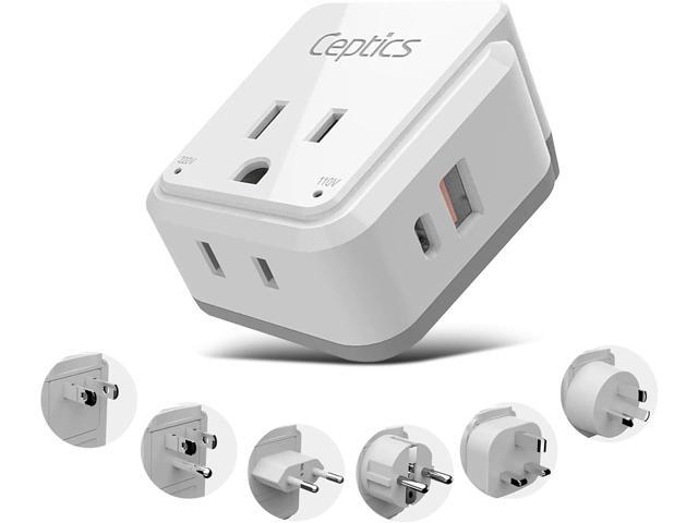 Click here for Ceptics World Power Plug Adapter Set  Dual USB & U... prices