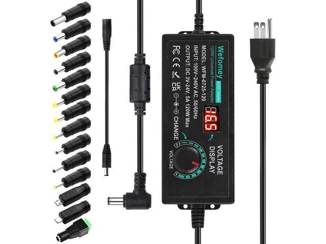 Click here for 120W Universal Power Supply Adjustable DC 3V ~ 24V... prices