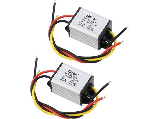 Click here for DROK 5V DC Converter  2pcs Waterproof DC Buck Conv... prices