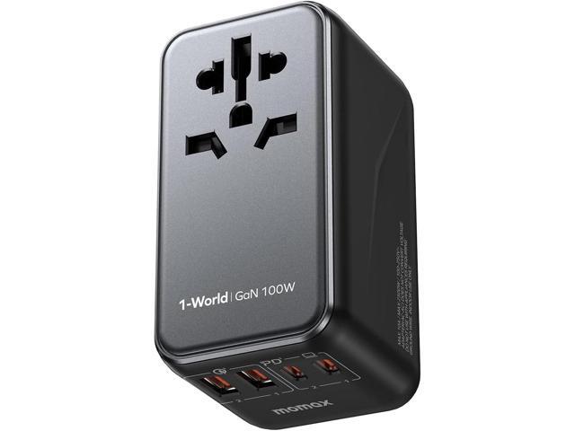 Click here for MOMAX Universal Travel Adapter  100W Fast GaN Inte... prices