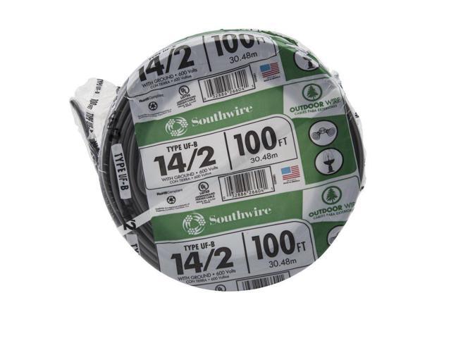 Click here for Southwire 13054226 14/2 UF W/G Hundred Wire  Gray... prices