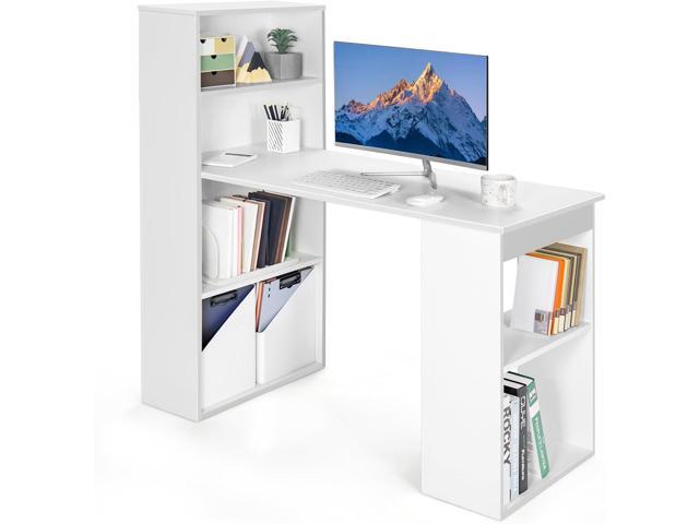 Click here for Giantex 48 Inch Computer Desk with Bookshelf  3-in... prices