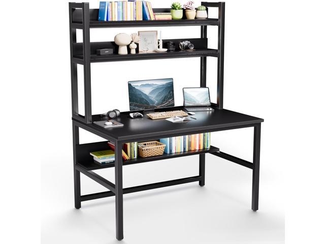 Click here for Aquzee Computer Desk with Hutch and Bookshelf  47... prices