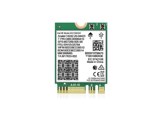 Click here for WiFi 6E Wireless Card Intel AX210 NGW Bluetooth 5.... prices