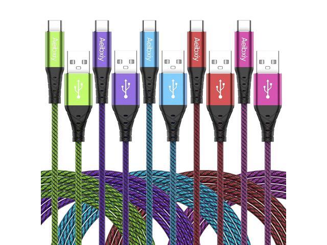 Click here for Aeibxiy USB C Cable 10FT 5-Pack Type C Charging Ca... prices