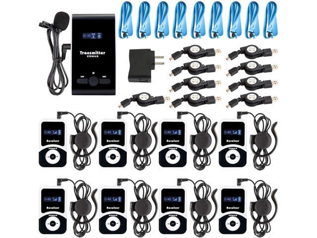Click here for EXMAX EX-100 Wireless Tour Guide System Live Trans... prices