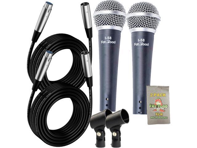Click here for Fat Toad Handheld Dynamic Mics (Live ResponsePRO E... prices